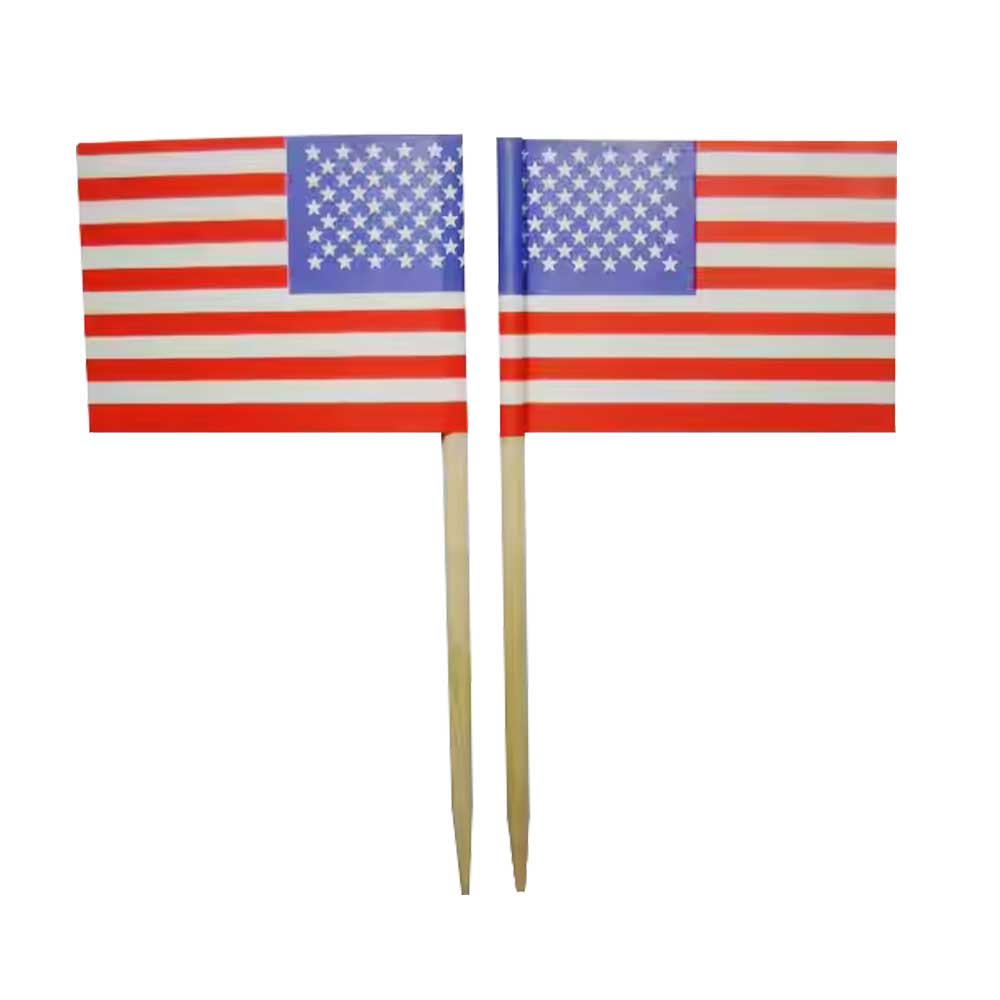 Custom Toothpick Paper Flag